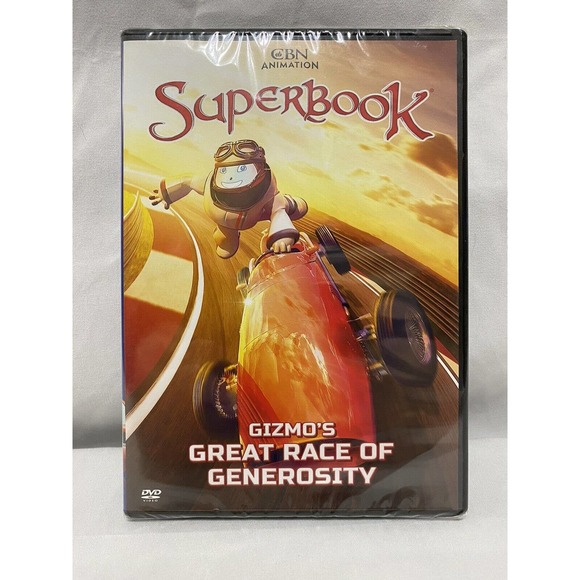 Media | New Sealed Dvd Cbn Superbook Gizmos Great Race Of Generosity ...
